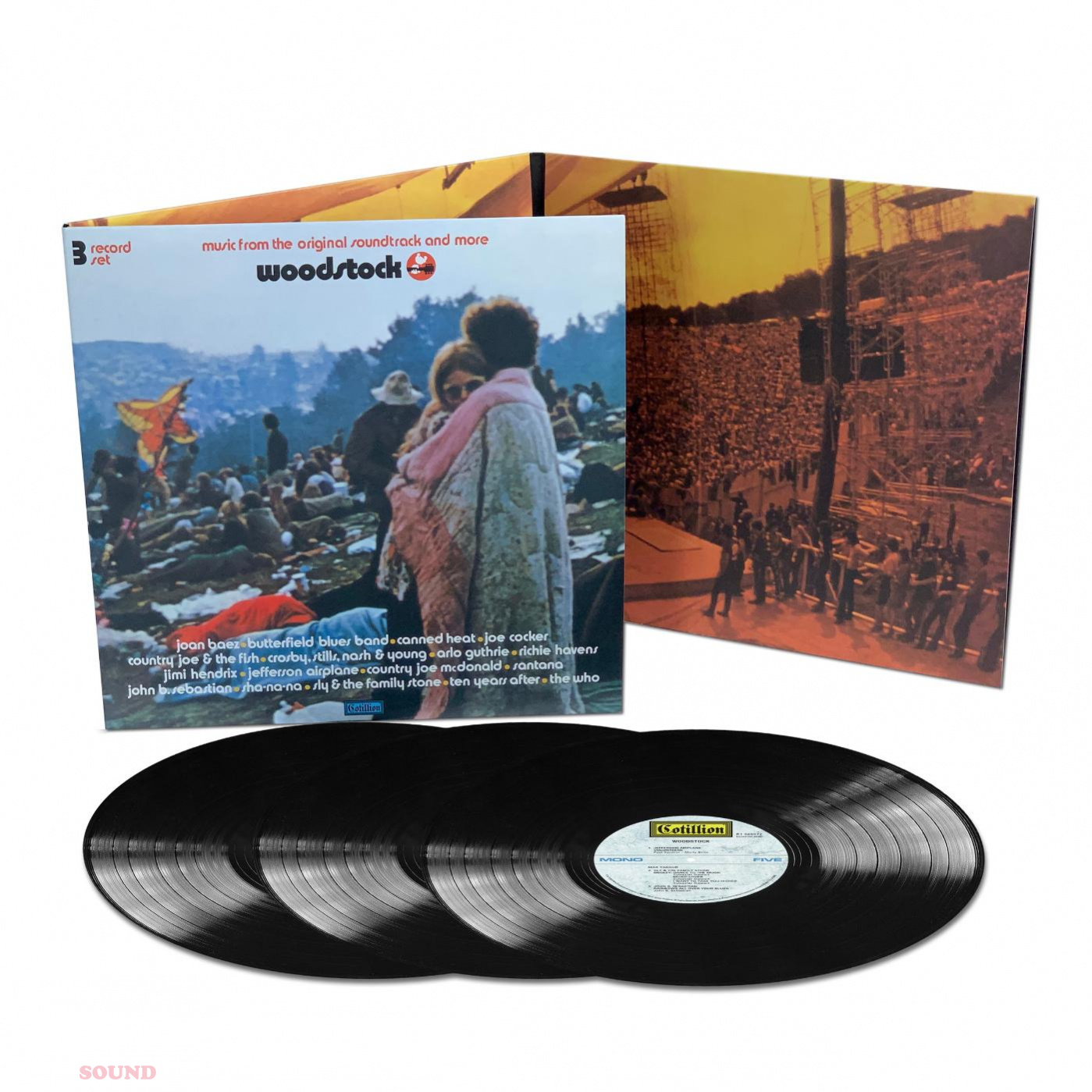 Woodstock Music From The Original Soundtrack And More, Vol. 1 3 LP ...